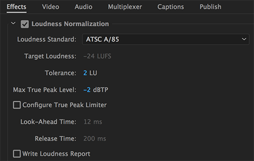 Automatic loudness correction